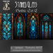 Second Life Marketplace - TGR-Stained Glass-Gothic Set E boxed emissive